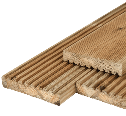 Zachthouten Terrasplanken | Douglas of Geïmpregneerd Vuren